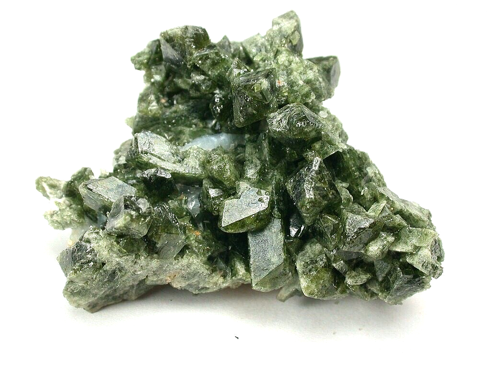 MINERALS : DOPSITE CRYSTAL GROUP WITH LITTLE OTHER MATRIX, PIPESTONE MI ...