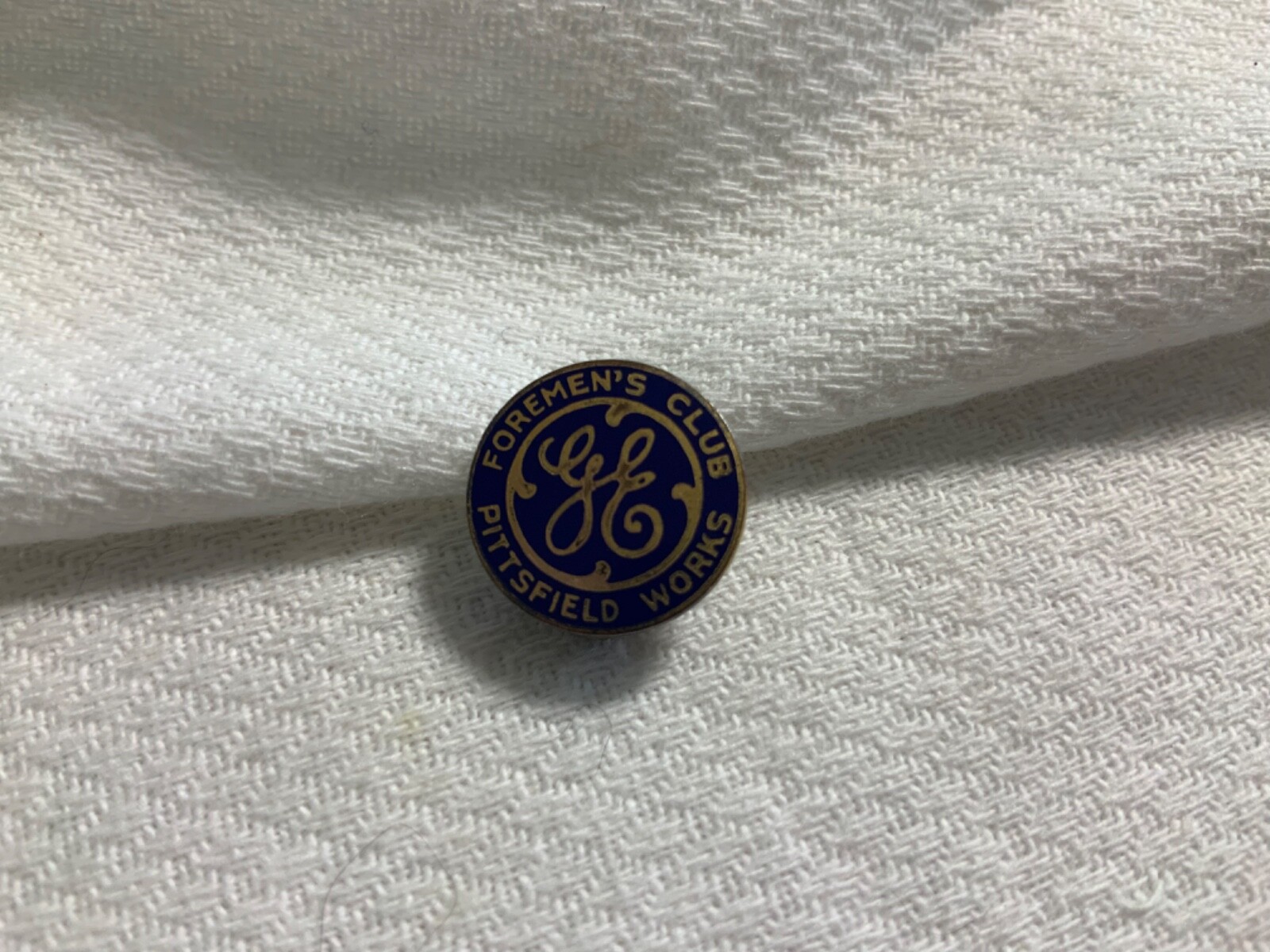 Vtg GE General Electric Supervisor Pin Whitehead Hoag and Foreman’s ...