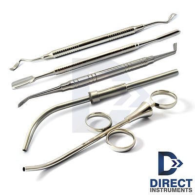 Dental Bone Grafting Syringe Bone Spoon Graft Scraper Bone Collector ...