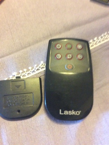 Genuine Lasko 7 Button Fan Replacement Remote Control 5538-2 w ...