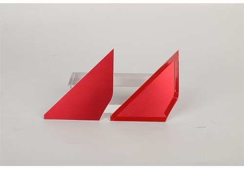 Steel Red Rear Window Triangular Panel Cover For Ford Bronco 2021-23 ...