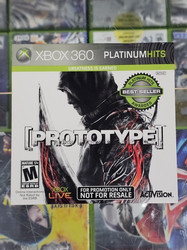 Prototype Xbox 360 Promotional Not For Resale Disc Full Game PROMO 47875839618| eBay