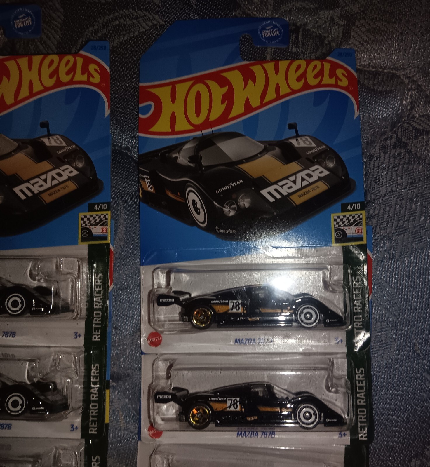 Hot Wheels 2023 Mazda 787B Black HW Retro Racers Dollar General Lot Of ...