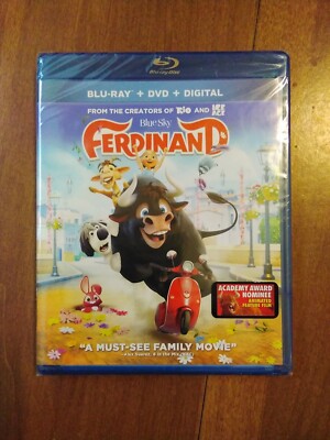 NEW! Ferdinand Blu-ray + DVD No Digital No Slipcover Sealed | eBay