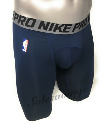 Nike Pro NBA Compression Shorts Player Issue PE 880802-419 Navy Tight ...