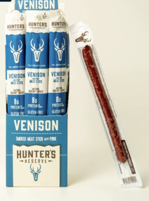 Hunter’s Reserve VENISON .9oz Trail Sticks 24 Pack EXOTIC MEAT STICK | eBay