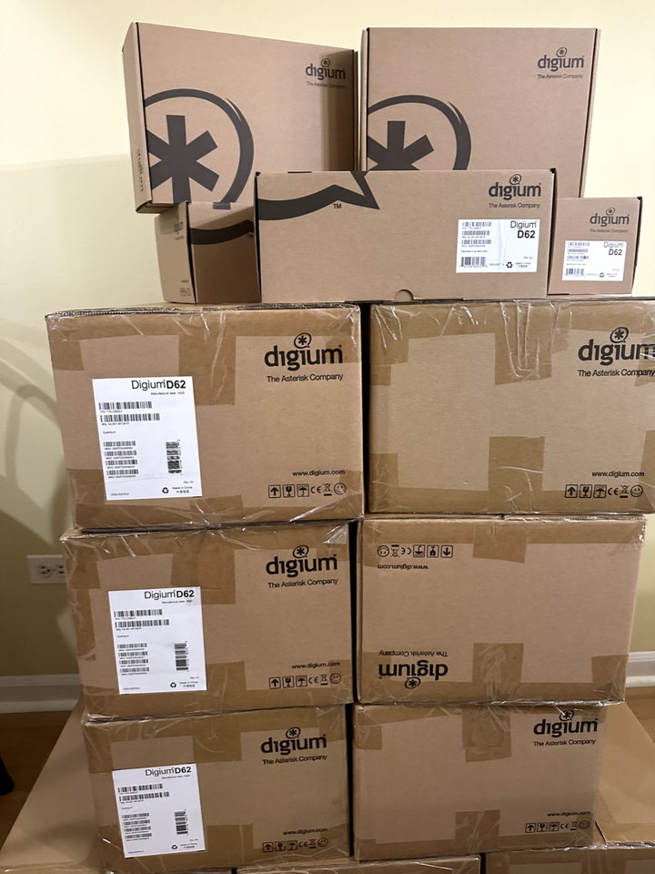 Brand New In Box Digium D62 IP Phone (1TELD062LF) - Sangoma - Asterisk ...