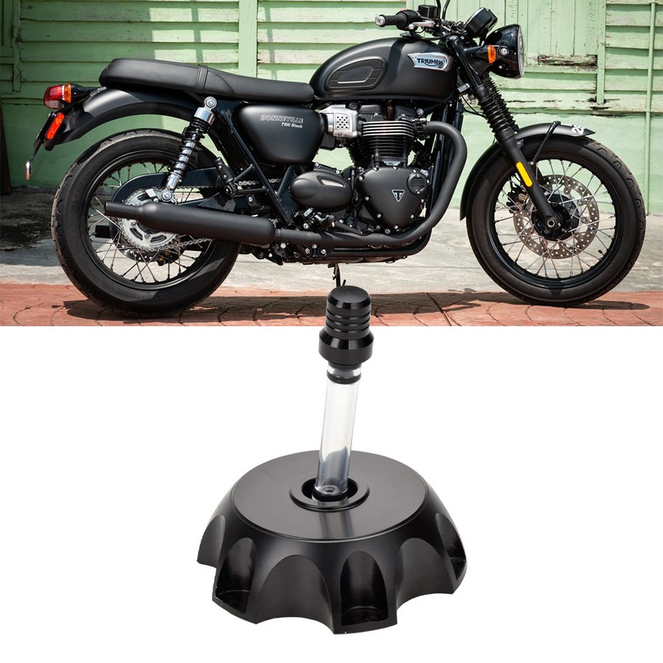 Universal Motorcycle Gas Fuel Tank Cap Vent Cover Valve Tube for Honda ...