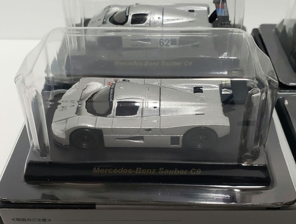 Kyosho 1/64 Circle K Sunkus Mercedes Sauber C9 Minicar 4-car set | eBay ...