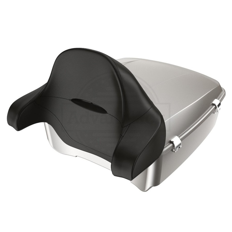 Advanblack Pewter Pearl King Rear Trunk Luggage For 97+ Harley Touring ...