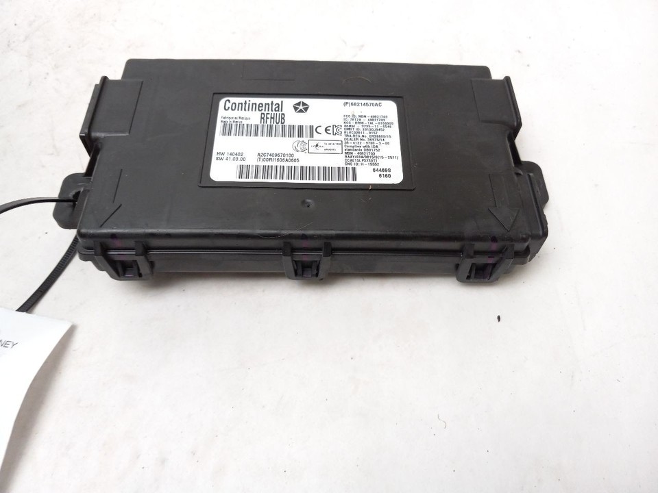 KEYLESS ENTRY RECEIVER CONTROL MODULE fits DODGE JOURNEY 2016 OEM ...