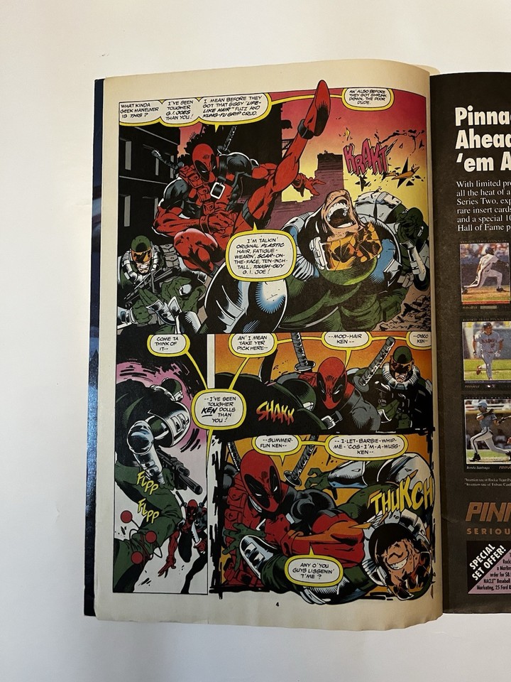 Deadpool The Circle Chase #1 1st solo Deadpool series key issue Marvel ...