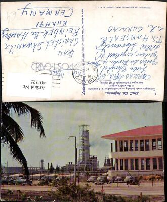 401325,Netherlands West Indies Curacao main industry Shell Oil Refinery ...