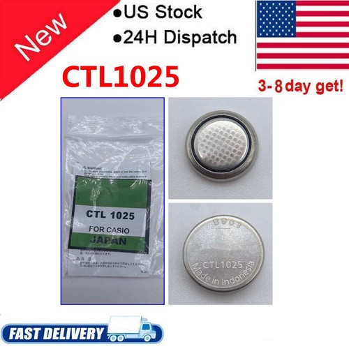 New Rechargeable Watch Battery CTL1025 - CTL 1025 For CASIO Panasonic ...