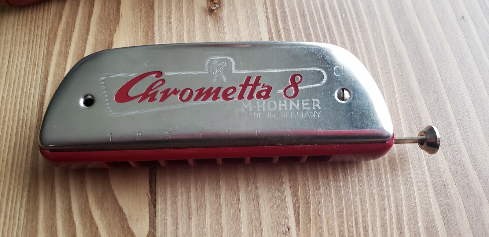 Vintage Hohner Chrometta 8 Harmonica, Key of C In Case | eBay