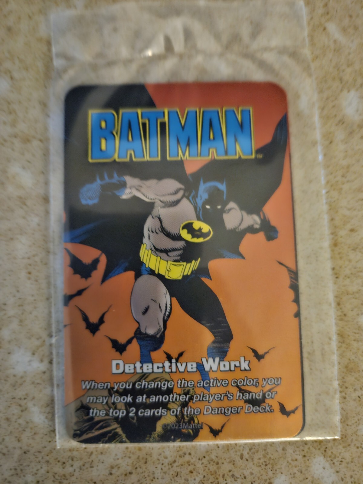 Uno Ultimate DC Batman Foil Gencon 2023 Exclusive Promo Card New In ...