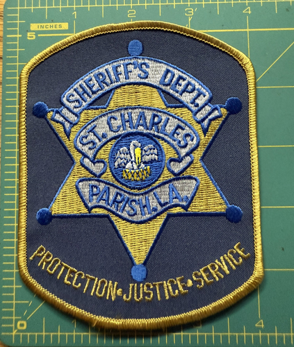 St Charles Parish Louisiana Sheriff's patch | eBay