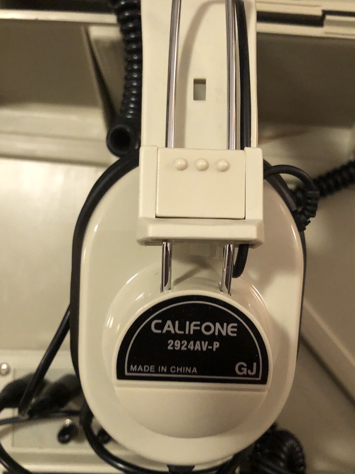Califone Headphones Lot of 5 Plus 1 Box 2924AV-P Classroom Listening ...