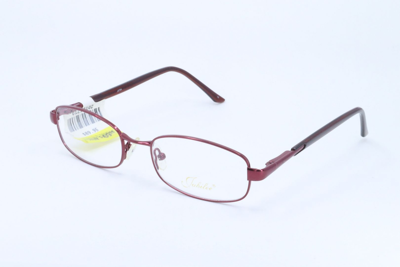 Jubilee J5734 Wine Browline Women Full Rim 51-16-135 Eyeglasses Frames | eBay