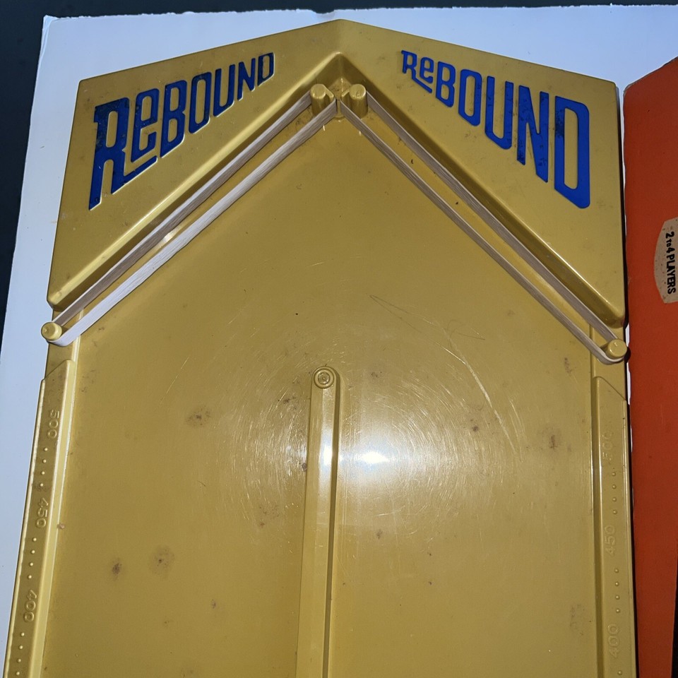 Vintage Ideal Rebound 1970 Two Cushion Shuffleboard Tabletop Action ...