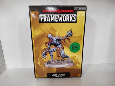 Dungeons & Dragons D&D Ghast & Ghoul Frameworks Wizkids Unpainted ...