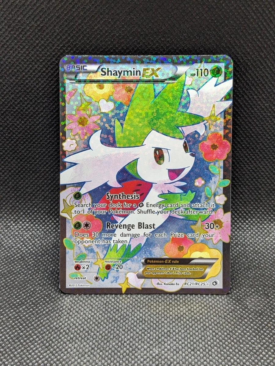 Pokemon Full Art Shaymin Ex