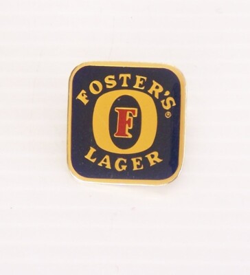 VINTAGE CUB FOSTER'S LAGER LABEL BEER BREWERY SOUVENIR LAPEL PIN BADGE ...