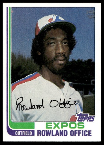 1982 Topps 479 Rowland Office Montreal Expos Baseball Card | eBay