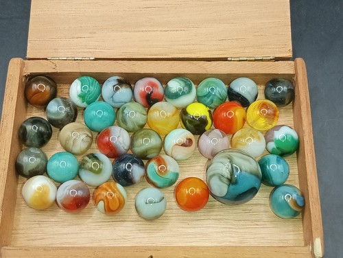 Jabo Classic Marbles Lot With 1" Shooter | eBay