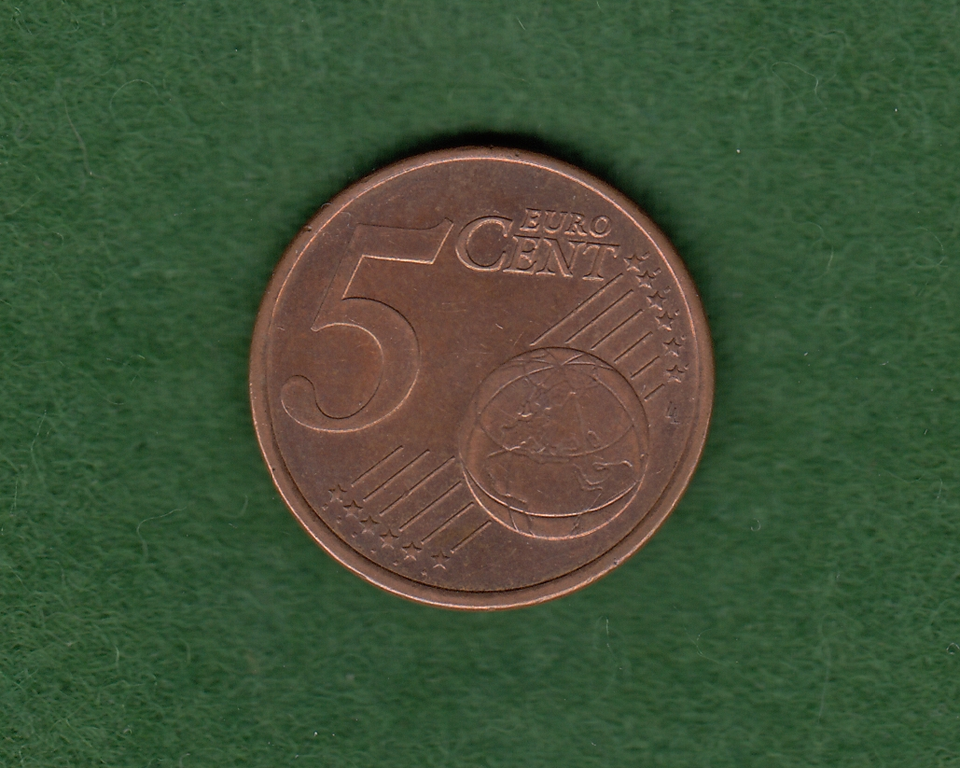 France 2010 5 Euro Cent French Coins 5 Euro Cent Good Grade (euro19a ...