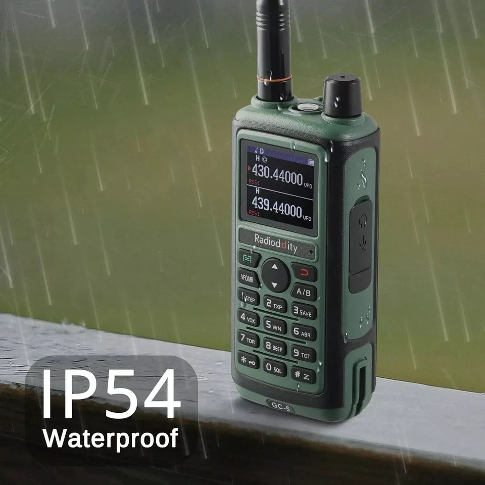 Digital Handheld Radio Scanner Fire Police VHF FM EMS Ham 2 Way ...