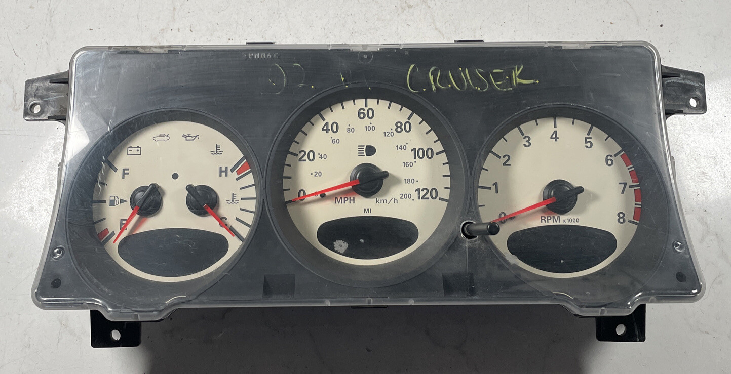 Sm378 OEM 2003 Chrysler PT Cruiser Instrument Cluster Speedometer for ...