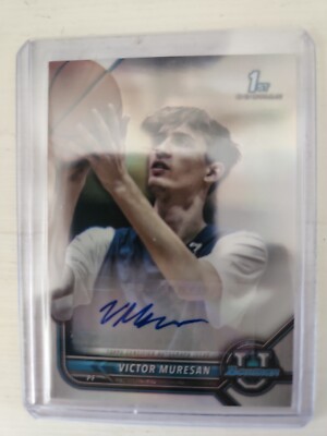 2021-22 Bowman University Basketball VICTOR MURESAN auto-Georgetown | eBay