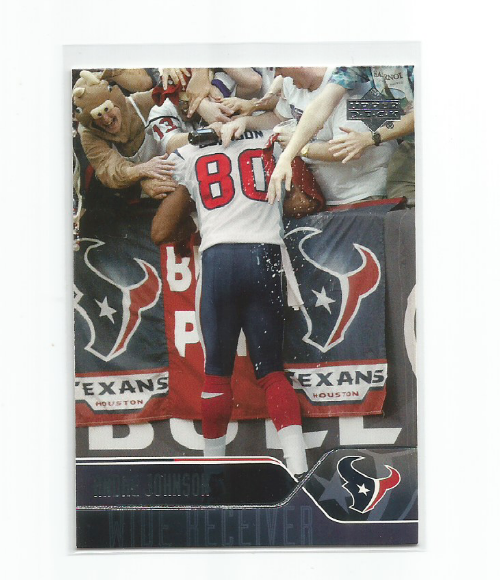 ANDRE JOHNSON (Houston Texans) 2004 UPPER DECK 2ND YEAR CARD #82 | eBay