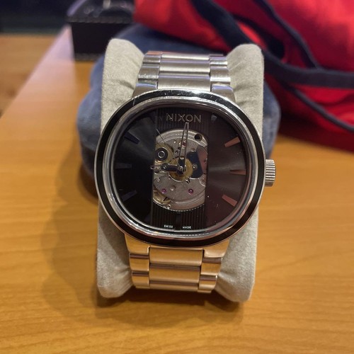 Nixon Capital Automatic Watch Self-Winding Rare Model Authentic Men's ...