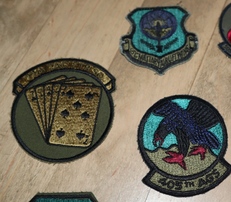Military Patches | (x17) USAF 5055th 701st Radar 106 1606th 40 ARRS ...
