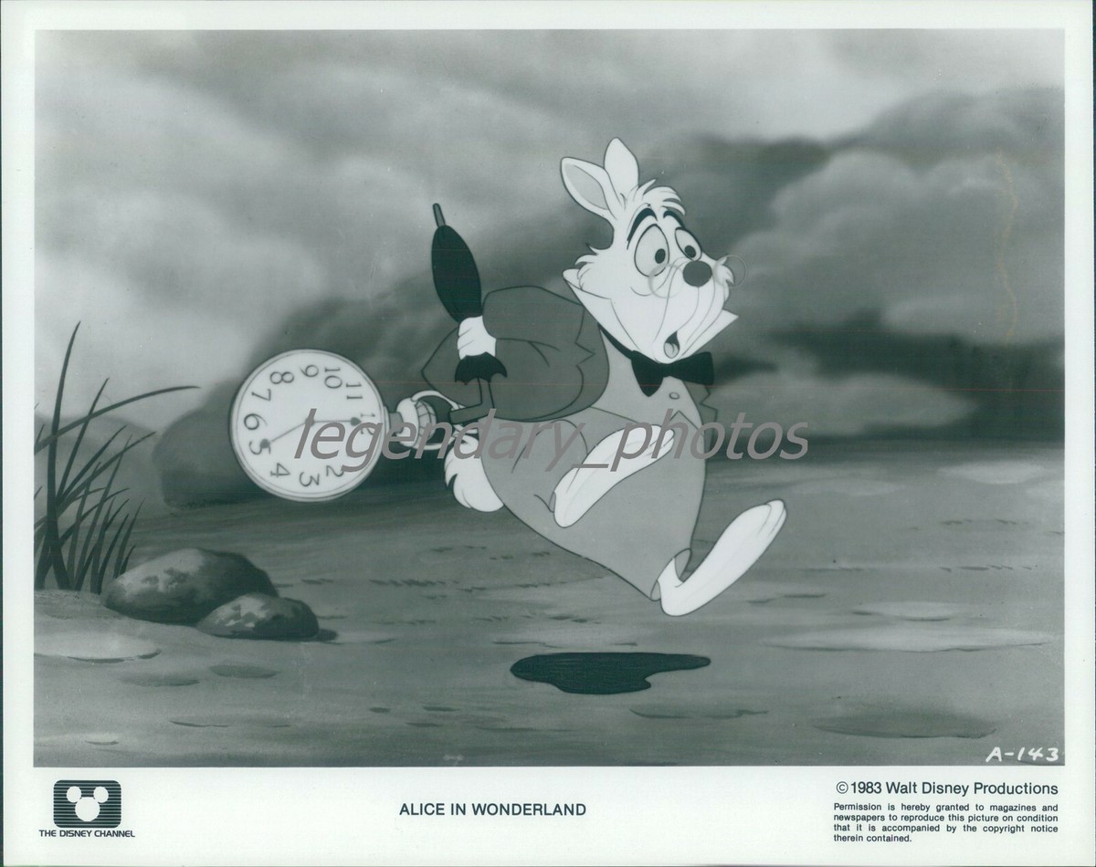 Original Alice In Wonderland White Rabbit White Rabbit From Alice In