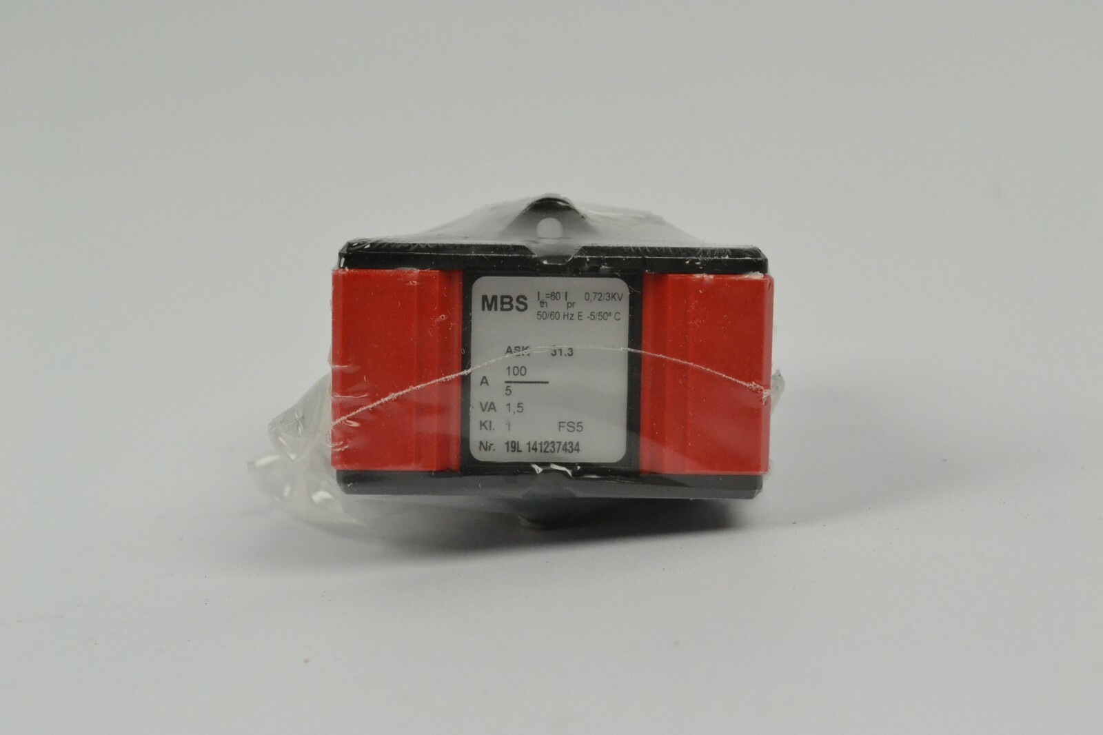 MBS- Current transformer - Series: ASK 31.3 - I 100 - 5A - 1.5VA | eBay