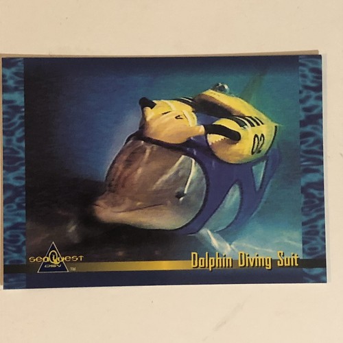SeaQuest DSV Trading Card #26 Dolphin Diving Suit | eBay
