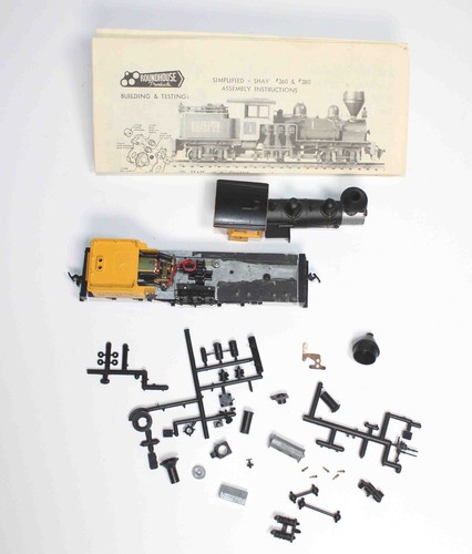Roundhouse HO Scale Locomotive Kit HOn3 B-2 Shay 381 D&RG SEE DETAILS ...