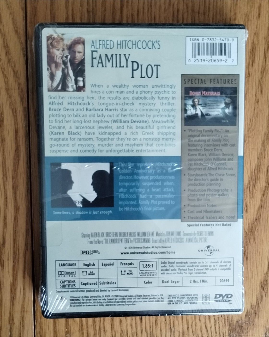 Family Plot (DVD, 2001) for sale online | eBay