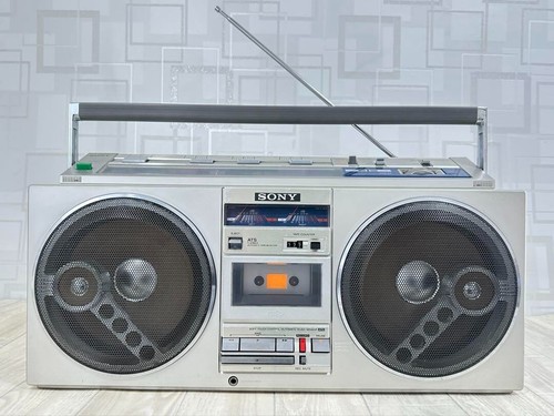 SONY CFS-77 Boombox Vintage 1980s Fully Functional Radio Cassette ...