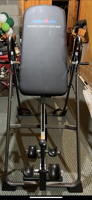 inversion tables for back pain, ironman MEMORY FOAM SYSTEM 1000 | eBay
