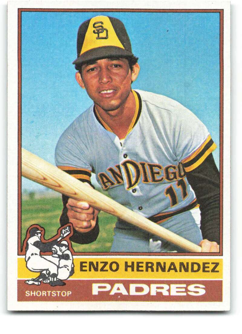 1976 Topps #289 Enzo Hernandez NM++ Padres ID:324388 | eBay