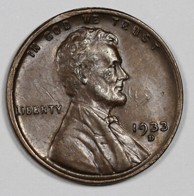 1933-d Lincoln Head Cent. Brown UNC. 203707 | eBay