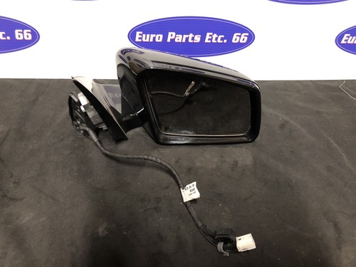 14 Mercedes Benz E350 W212 Right RH Side Rear View Door Mirror Black ...