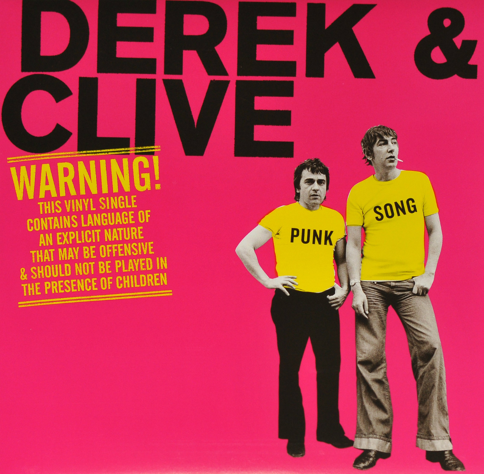 Punk Song/This Bloke Came Up to Me/Nurse by Derek & Clive (Record, 2016 ...