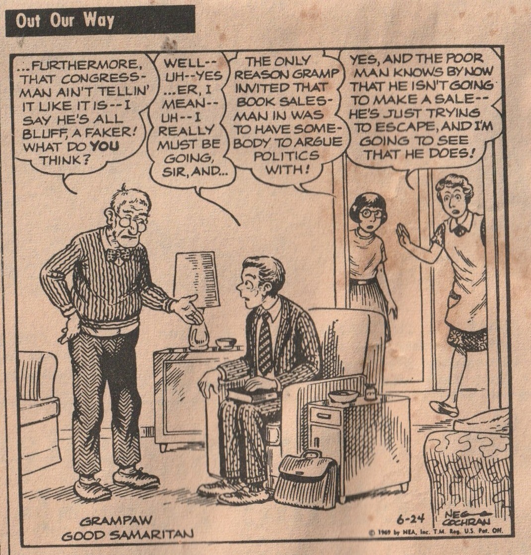 OUT OUR WAY PARK CITY DAILY NEWS, BOWLING GREEN, KY JUNE 24 1969 ...