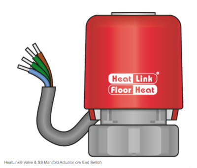 HeatLink® Valve & SS Manifold Actuator c/w End Switch 56231 | eBay