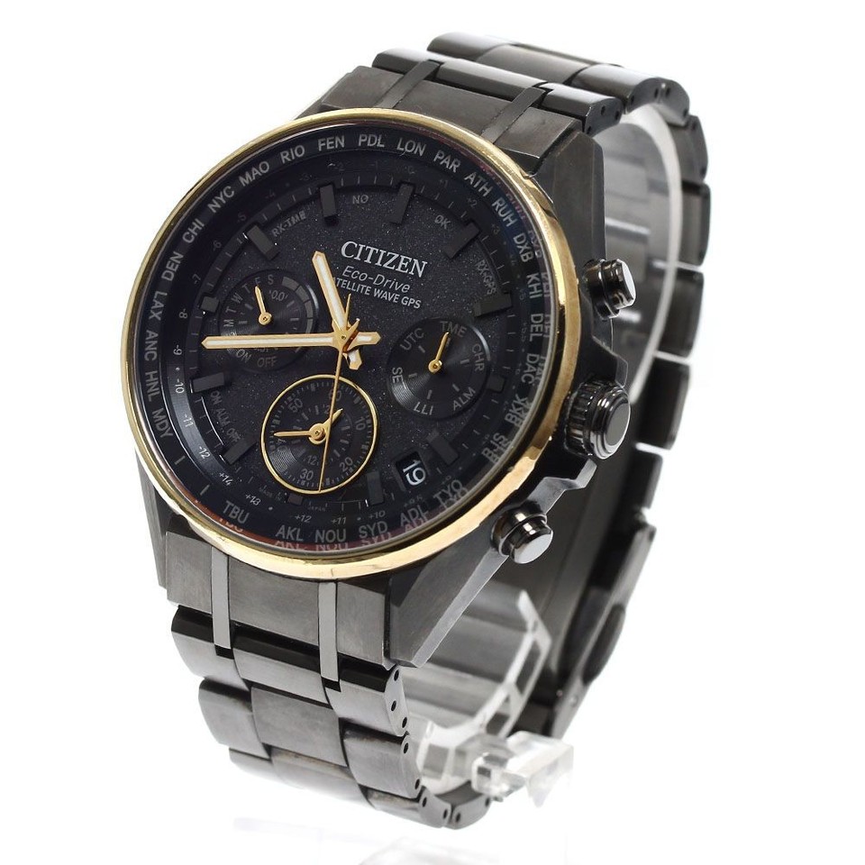 Citizen Attessa 100th Anniv Limited Titanium Solar Radio Men's Watch | eBay